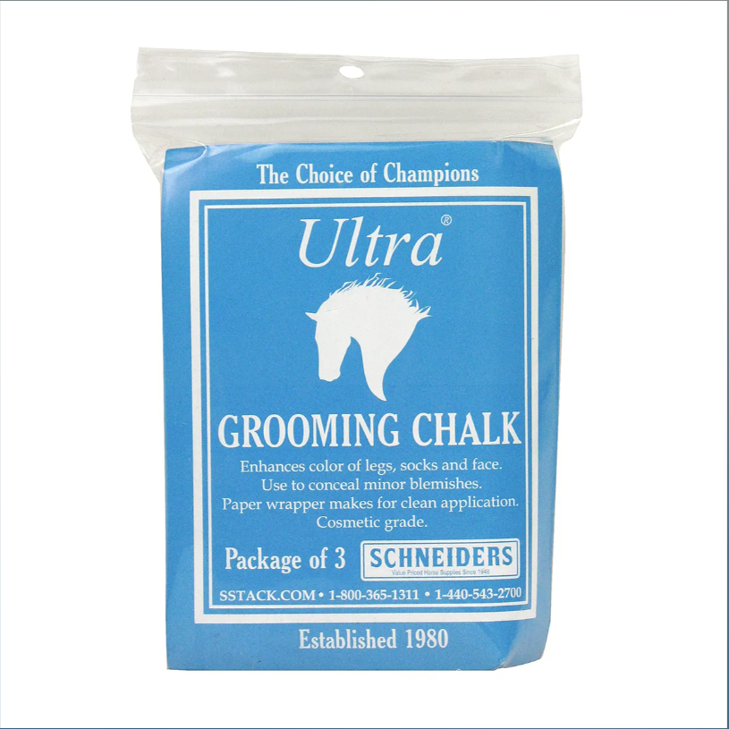 Ultra Grooming Chalk - 3 Pack | Equine Exchange Tack Shop