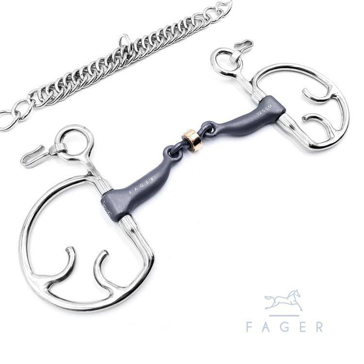 Fager Sara Titanium Kimblehook | Equine Exchange Tack Shop