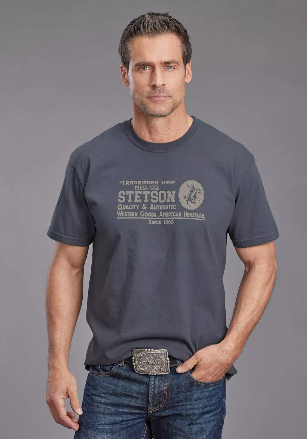 Stetson Men's Trademark T-Shirt | Equine Exchange Tack Shop